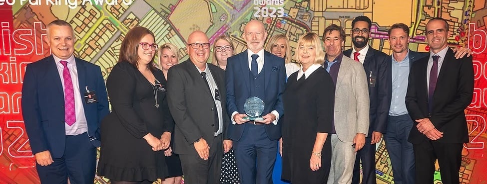 Success for Causeway ParkMap at British Parking Awards 2023