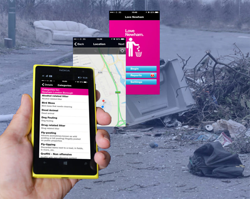 Newham uses in-cab technology