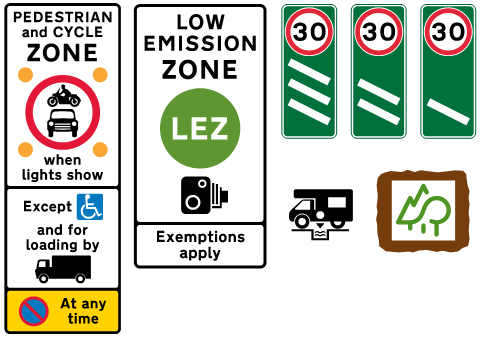 New sign designs for Scotland now available in Causeway SignPlot